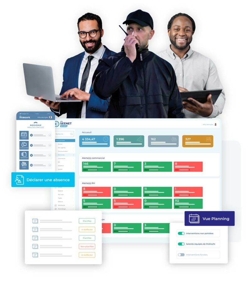 logiciel sécurité et Gardiennage - Seenet Sécurité I Senef